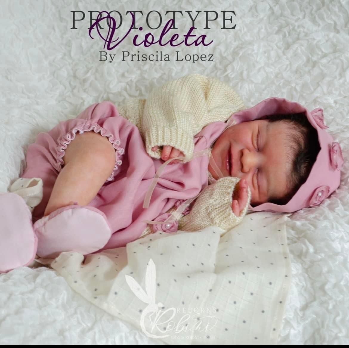 KIT ESCULTORA - BABY VIOLETA - by PRISCILA LOPEZ - MATERIAL REBORN ...