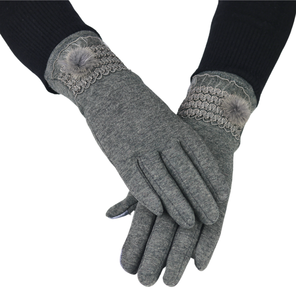 Luva Ernest Em Tecido Interior Peluciado Feminina - Ernest Online ...