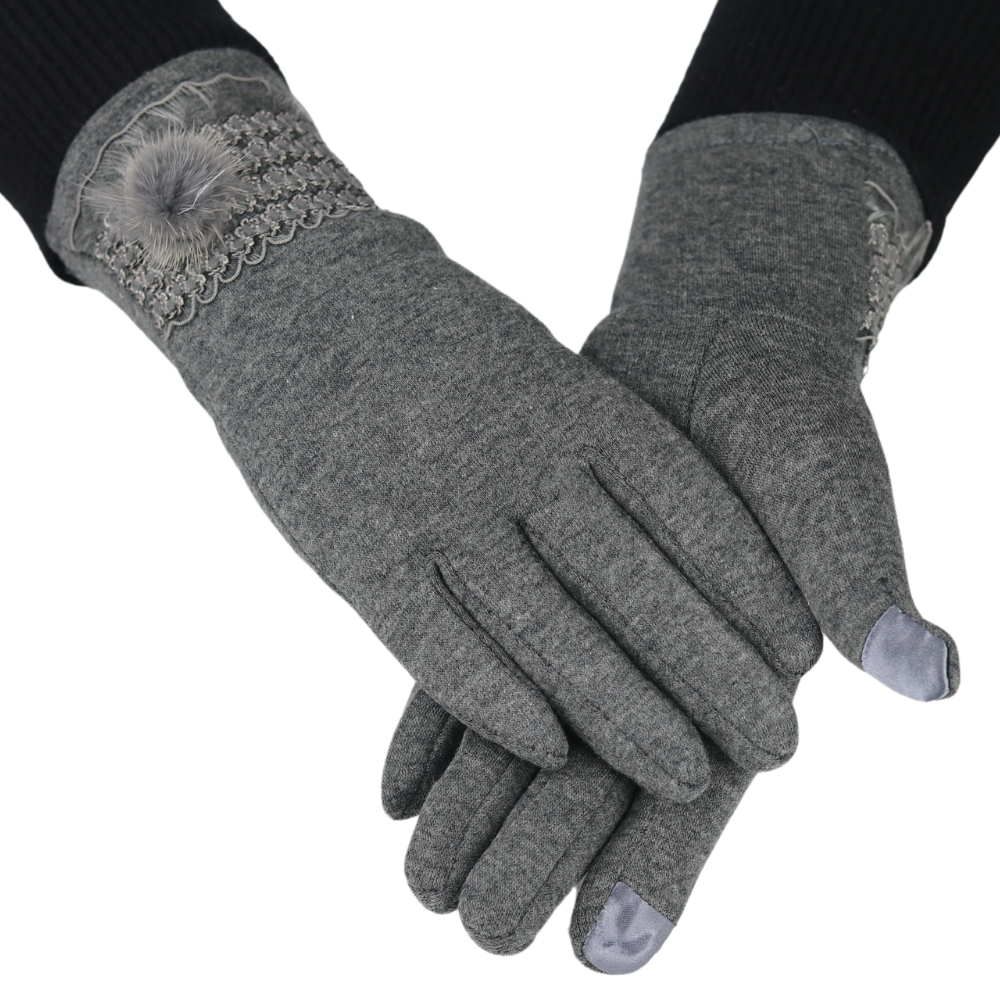 Luva Ernest Em Tecido Interior Peluciado Feminina - Ernest Online ...