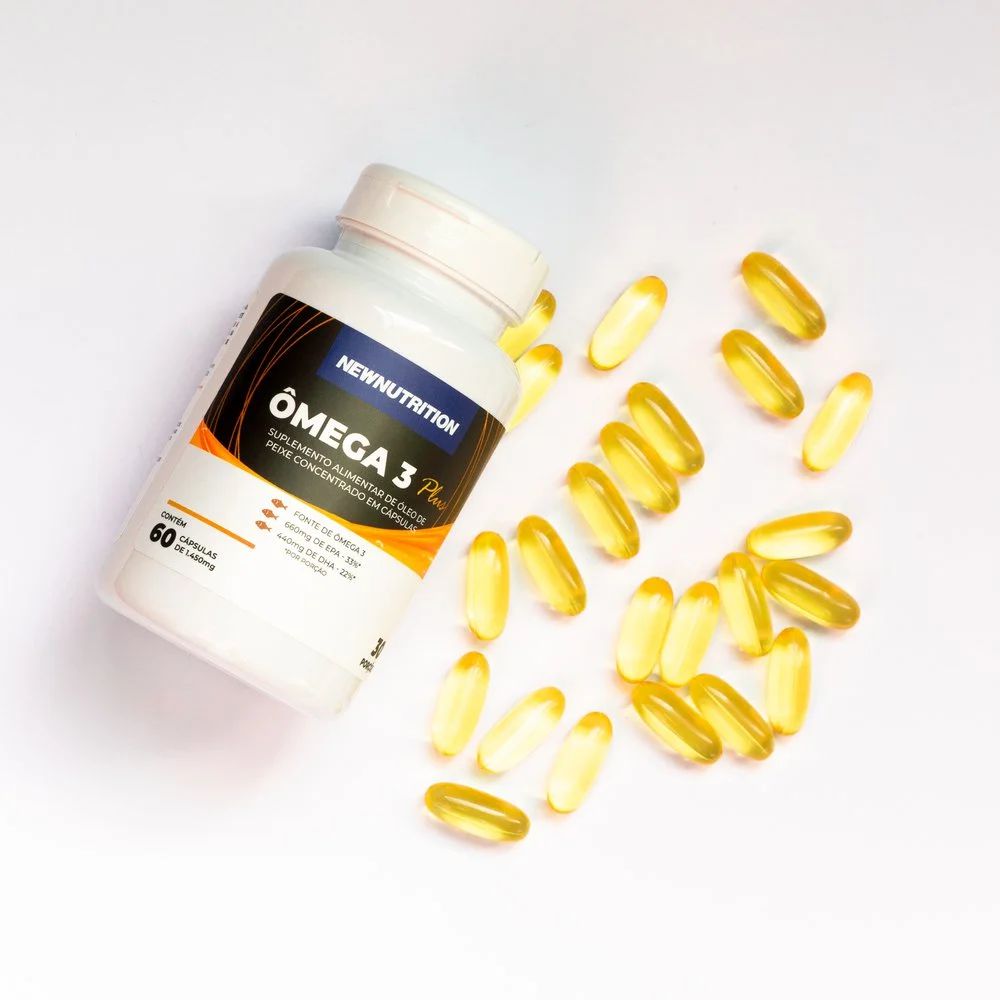 Ômega 3 Plus - 60 cápsulas (30 porções) - Newnutrition - Merlin Saúde e ...