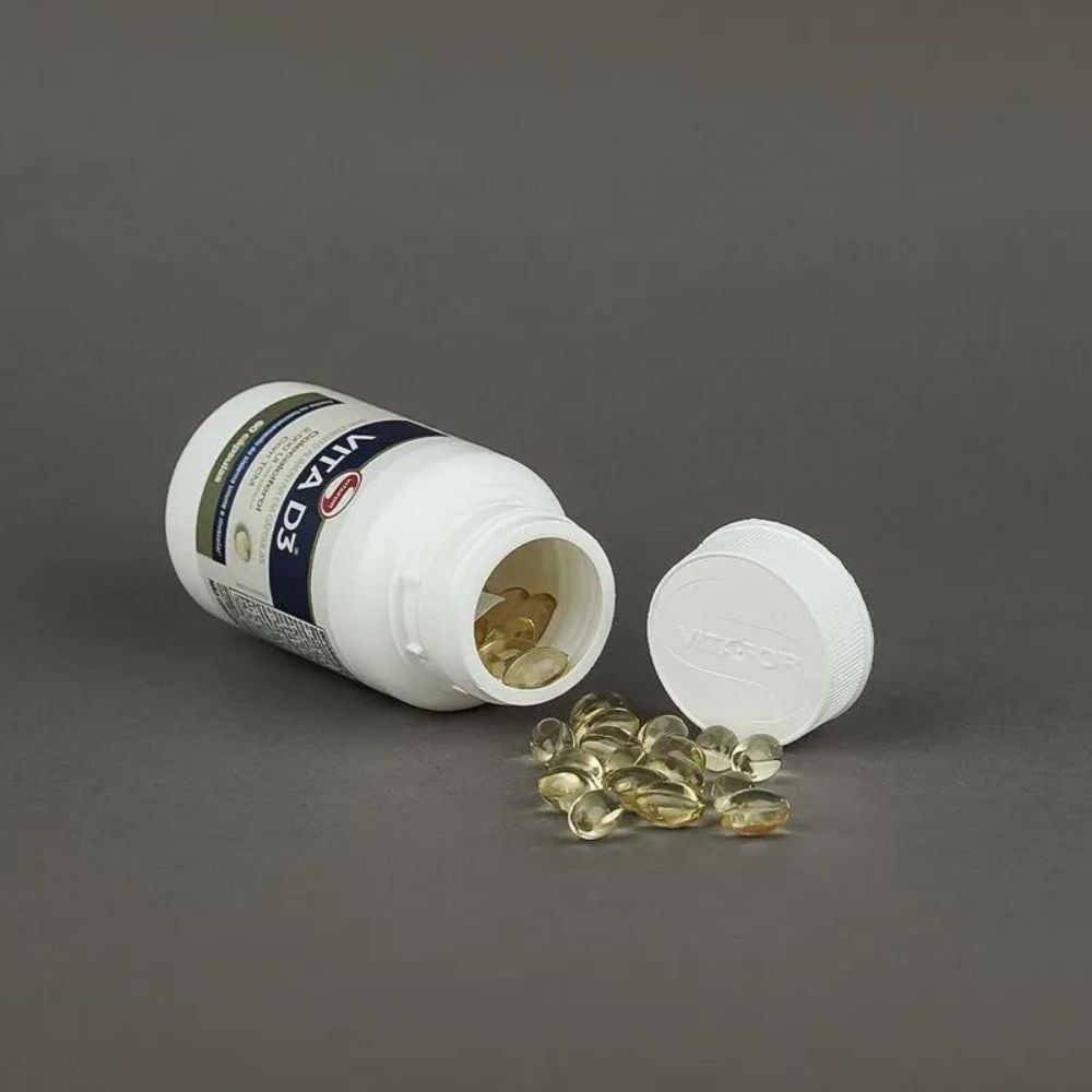 Vita D3 60 Cápsulas De 500mg Vitafor Merlin Saúde E Bem Estar