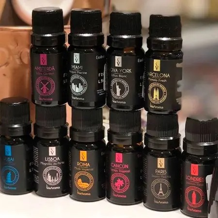 Essência 10ml Via Aroma - LINHA MUNDO - Canaveral Itajaí