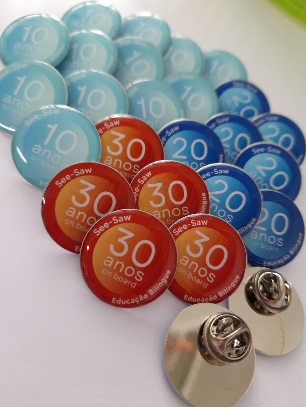 Botton Redondo 2,6 cm de diâmetro com a arte que desejar ...