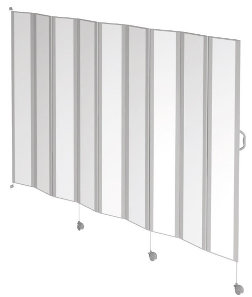 Biombo Sanfonado Hospitalar PVC Base Fixa 1,80m | Digital Hospitalar ...