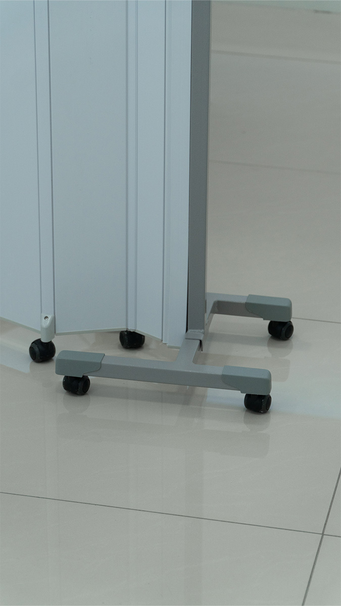 Biombo Sanfonado Hospitalar PVC Light 1,60m Fixo | Digital Hospitalar ...