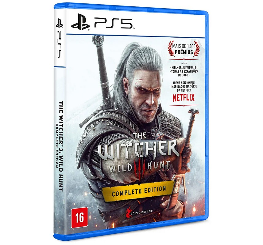 The Witcher 3 Wild Hunt Complete Edition- PS5 - Stop Games - A loja de ...
