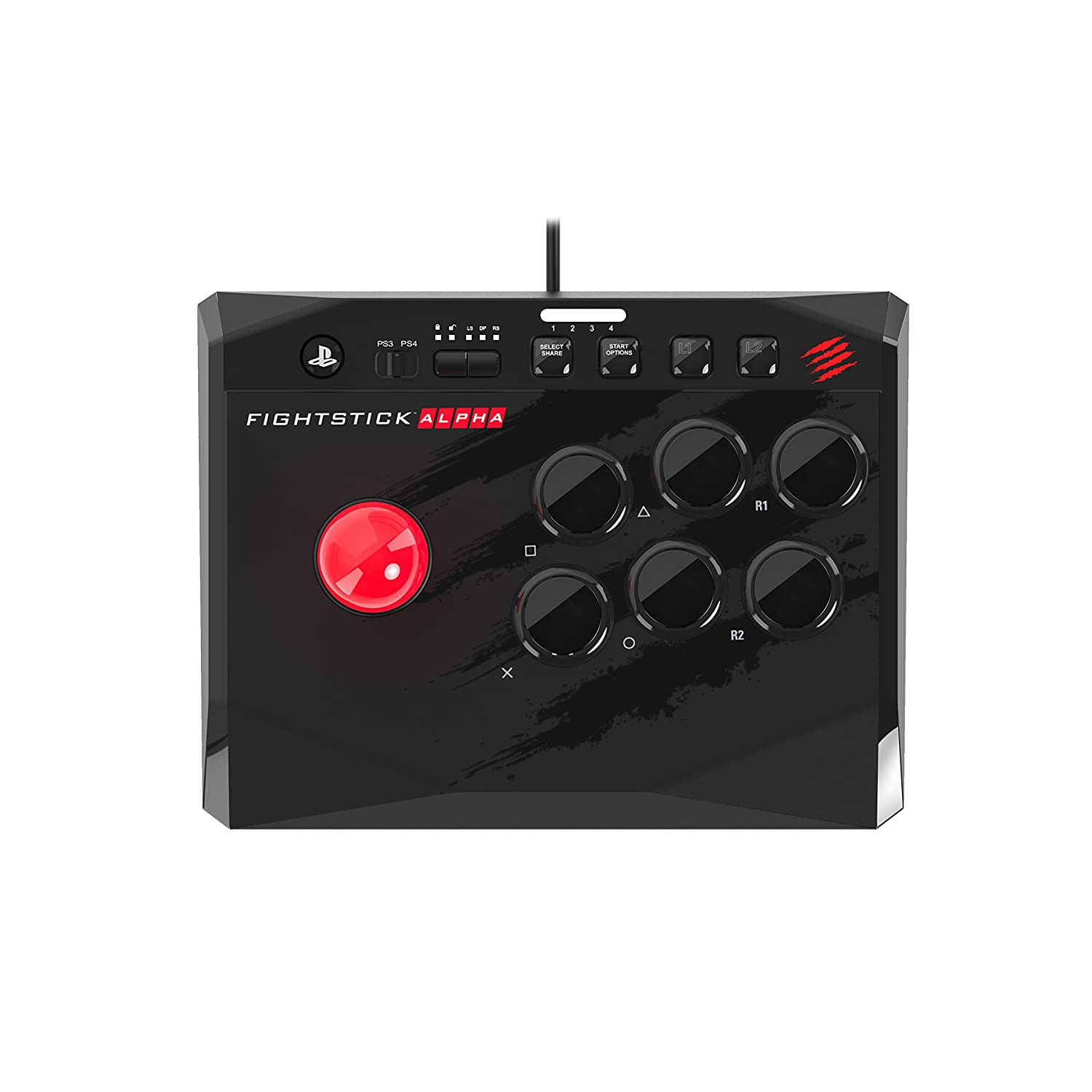 Controle Arcade Fightstick Alpha Seminovo - PS4/PS3 - Stop Games - A ...