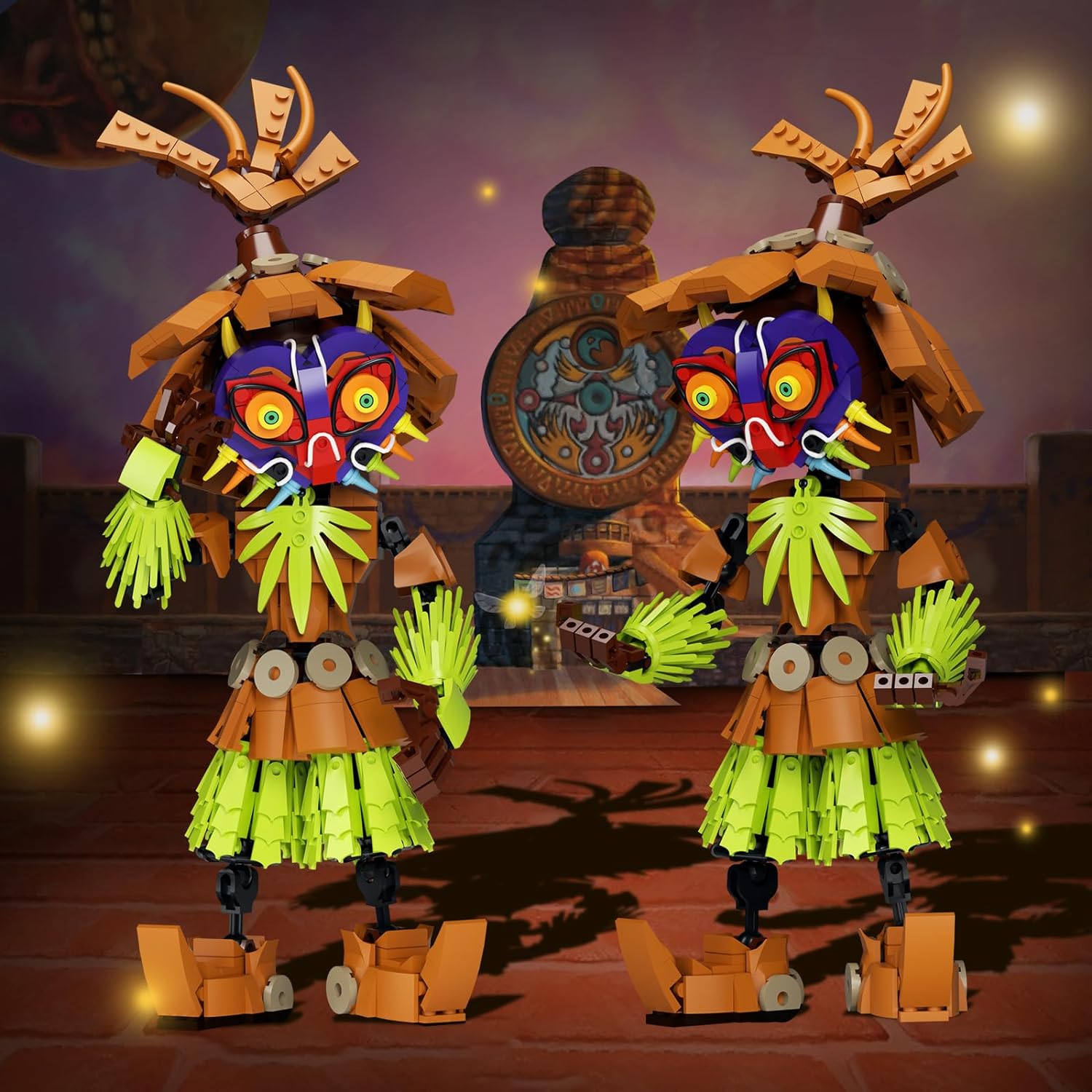 BOTW Skull Kid com blocos de construção da máscara de Majora - Stop ...