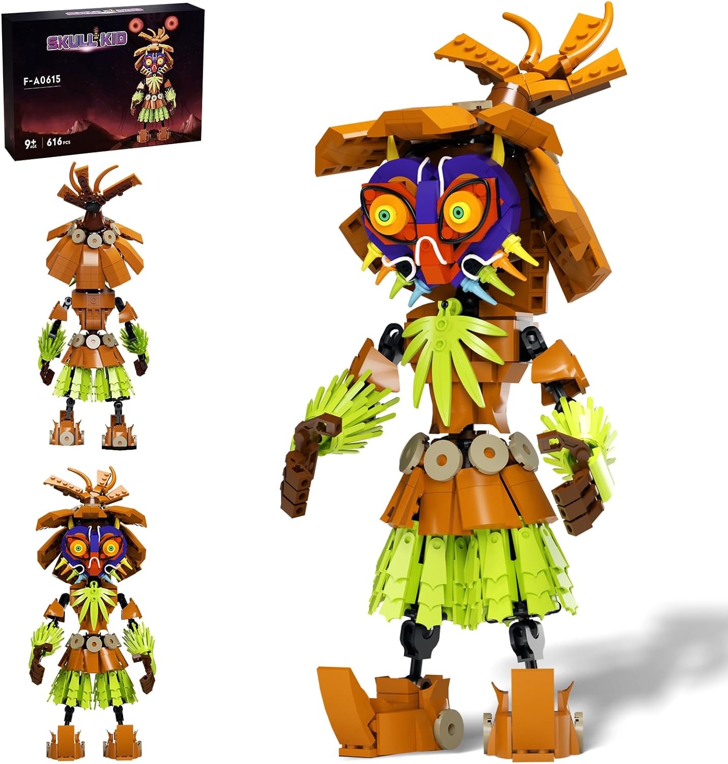 BOTW Skull Kid com blocos de construção da máscara de Majora - Stop ...