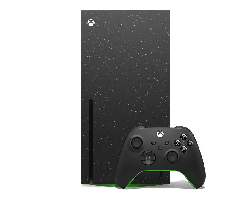 Console Xbox Series X 2TB Galaxy Black Special Edition - Stop Games - A ...