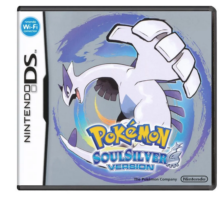 Pokémon Soul Silver Version + Pokéwalker Seminovo - DS - Stop Games - A ...