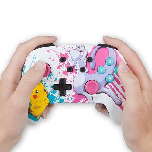 Controle Nintendo Switch Wireless sem fio Enhanced Pokémon Pikachu vs ...