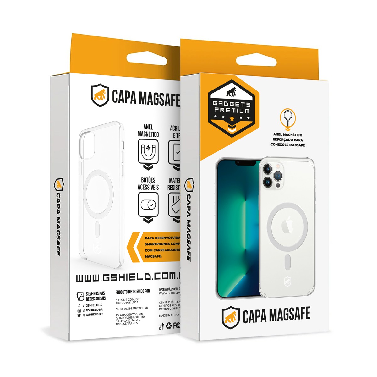 Capa MagSafe para Samsung - Gshield - Atacado Gorila Shield - Acessórios para celular