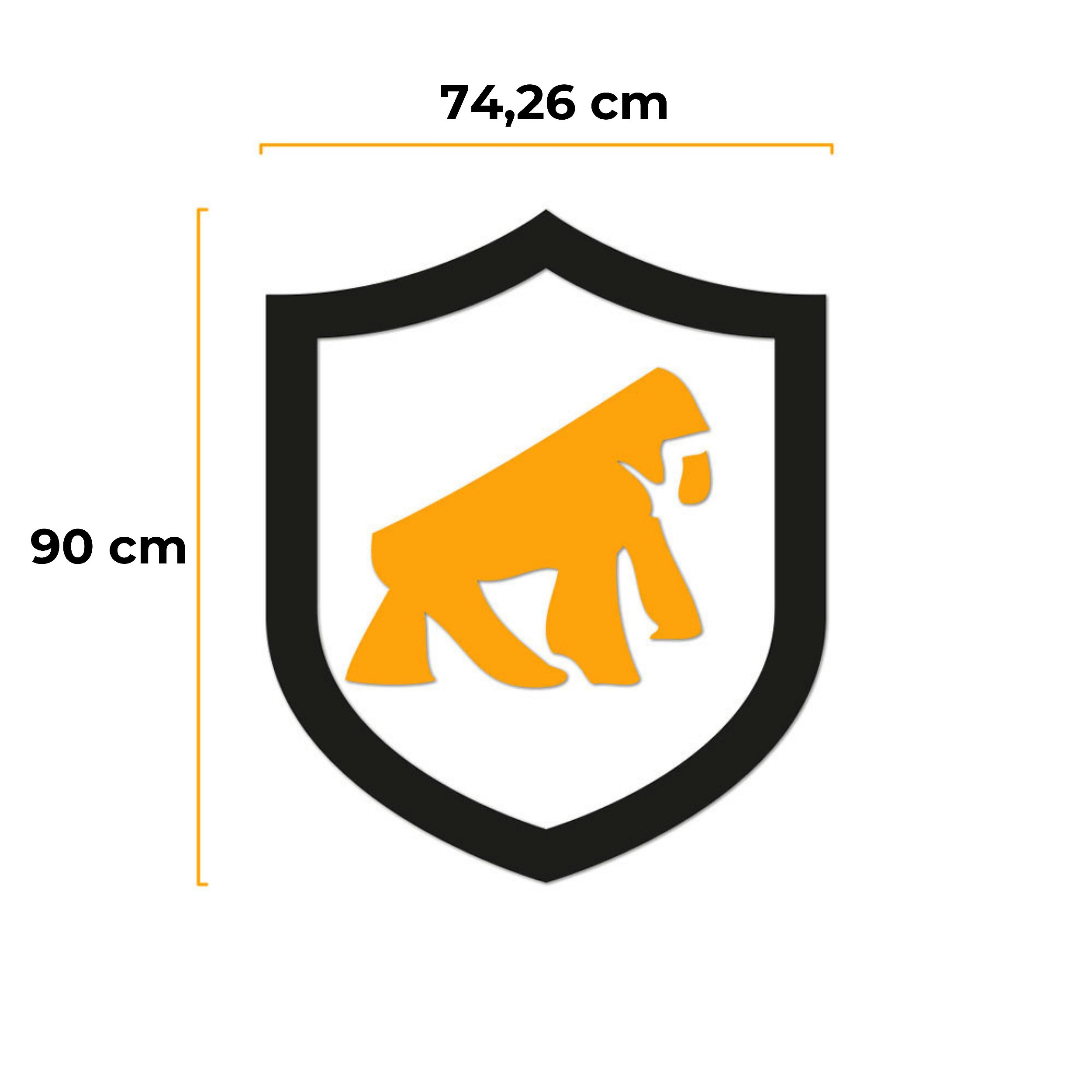 Logo Escudo Gshield - Personalizada em Acrílico | Atacado Gshield - Atacado Gorila Shield ...