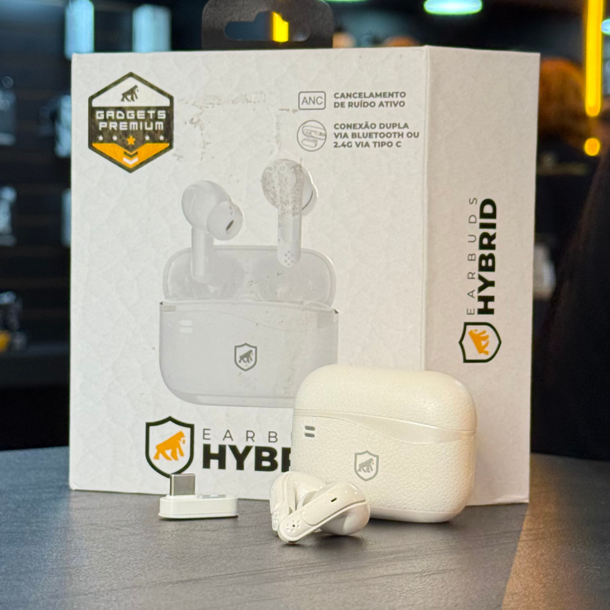 Earbuds Fone de Ouvido Bluetooth - Hybrid - Gshield - Atacado Gorila ...