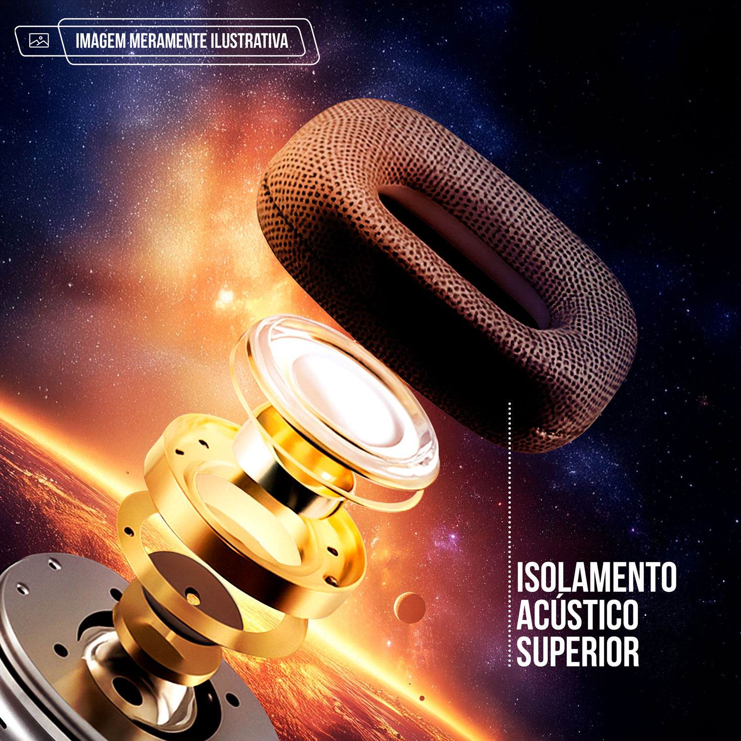Headphone Bluetooth Orbit Max - SPACE - Atacado Gorila Shield ...