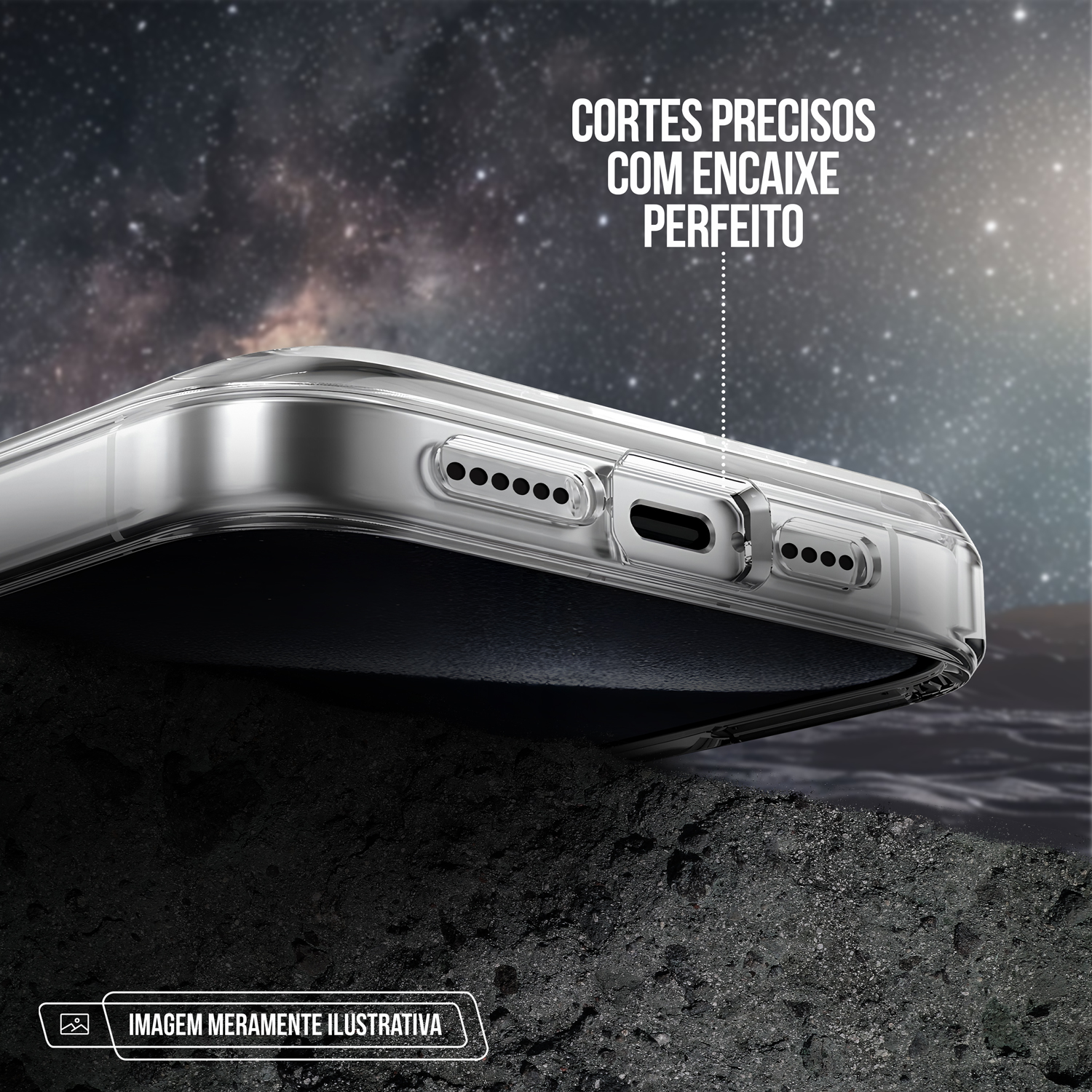 Capa Orbit - SPACE - Atacado Gorila Shield - Acessórios para celular