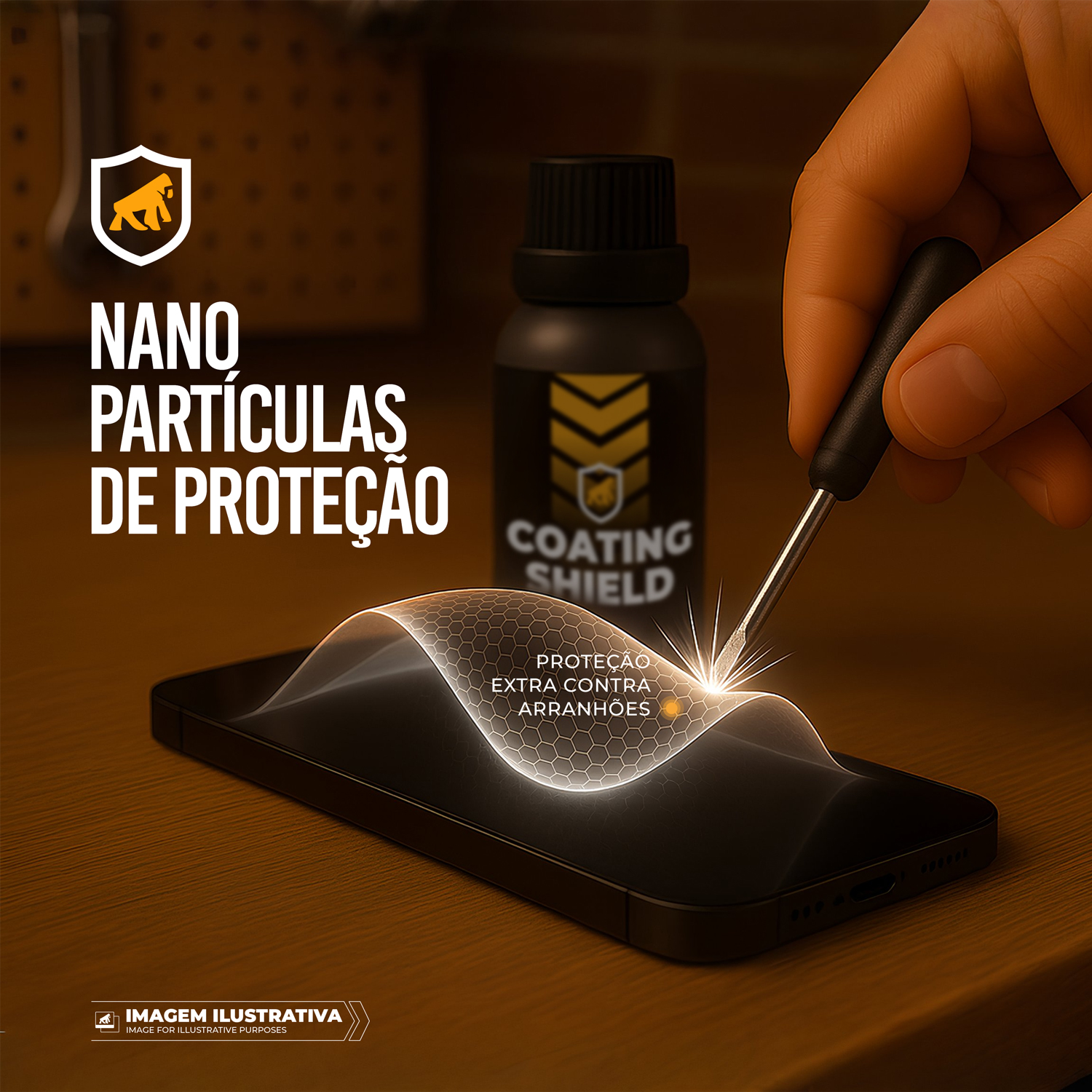 Nano Vitrificador Coating Shield 9H para Smartphone – Gshield - Atacado ...