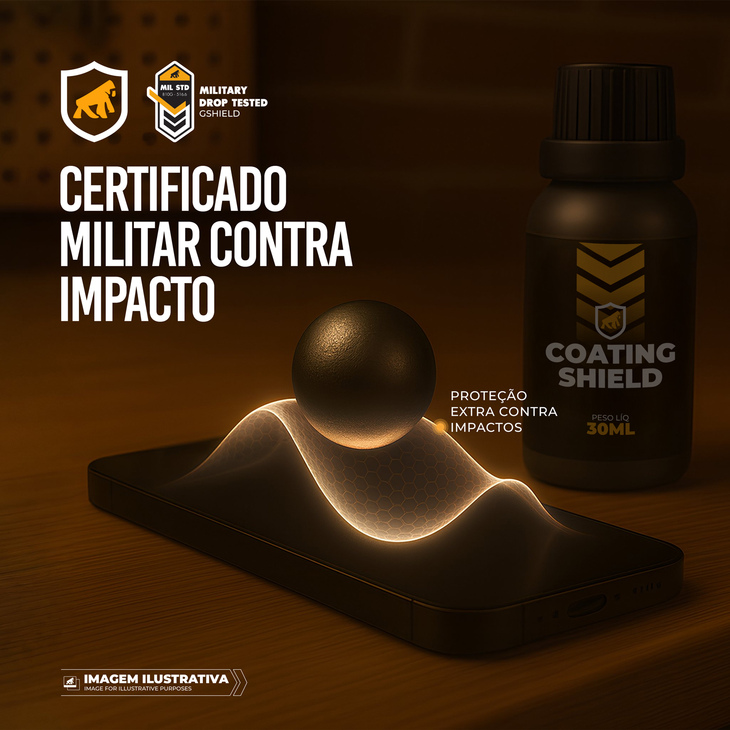 Nano Vitrificador Coating Shield 9H para Smartphone – Gshield - Atacado ...