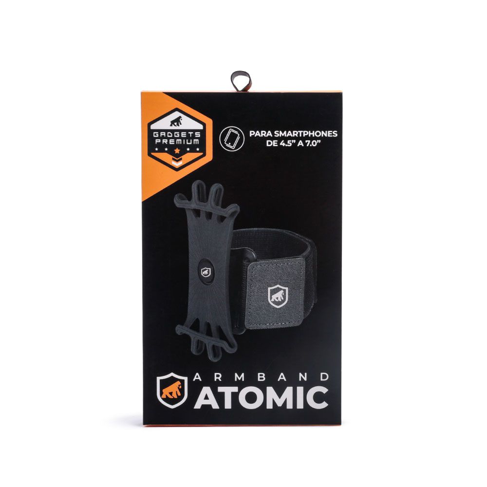 Braçadeira Para Corrida Porta Celular Armband Atomic Universal Gshie