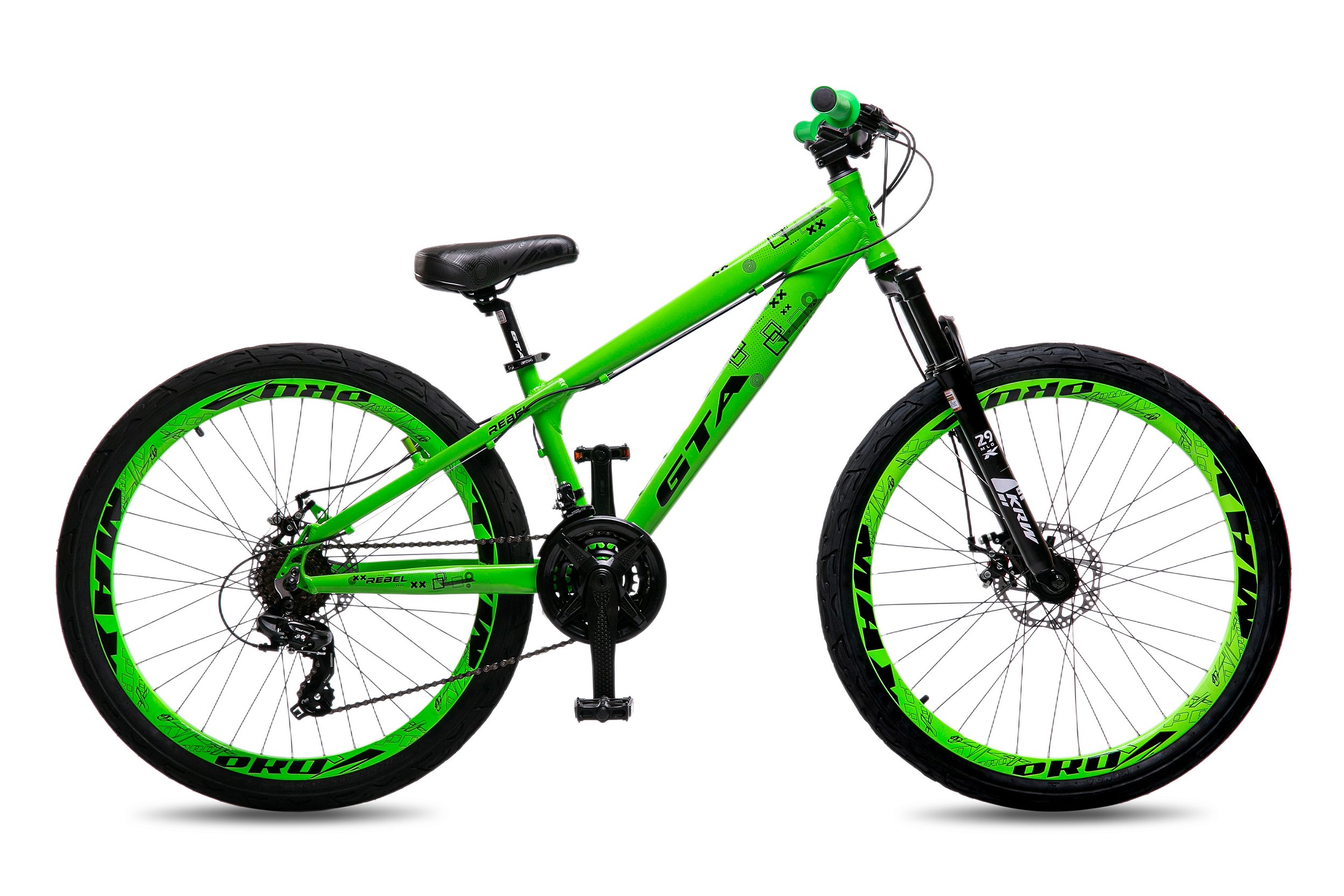Bicicleta Freeride Krw Aro 26 Freio a Disco 24 Velocidades - KRW Bikes®