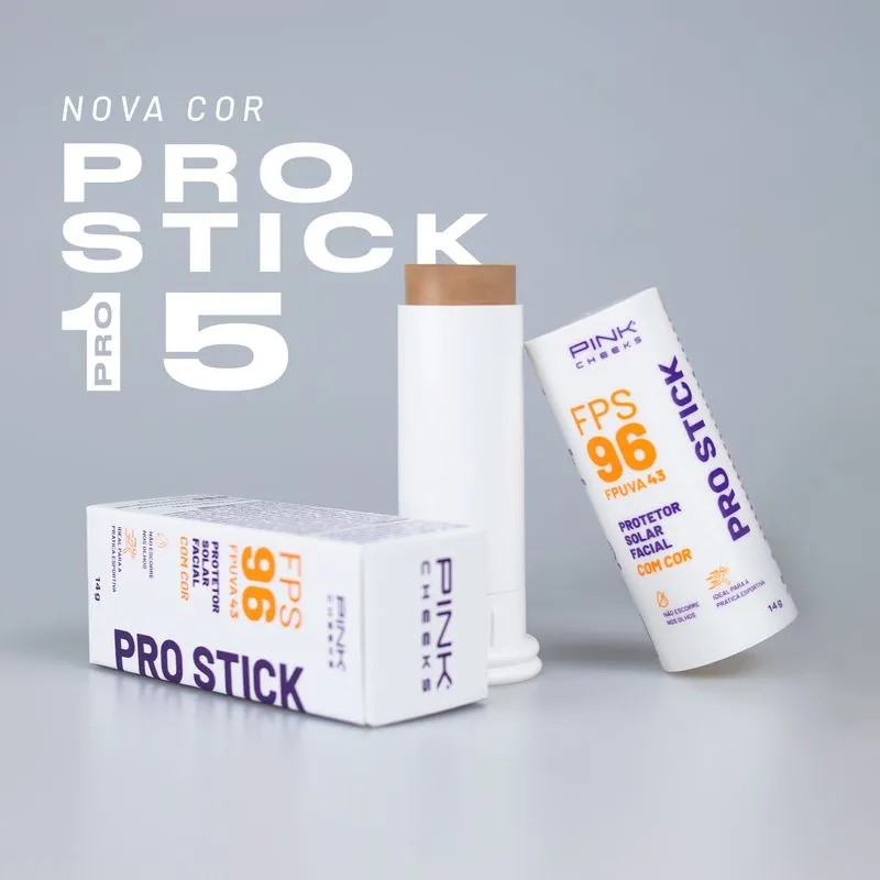 Pro Stick Protetor Solar Multifuncional FPS 96 FPUVA 43 14g PRO 15 ...