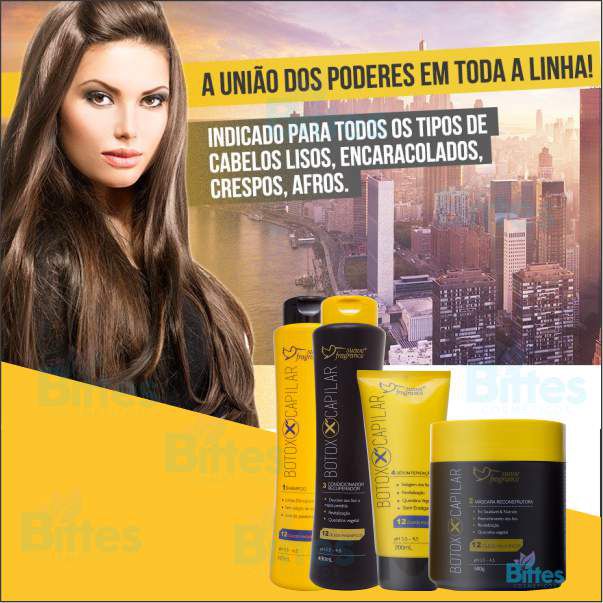 Comprar Kit Botox Capilar Suave Fragrance Cosméticos Selagem dos Fios ...