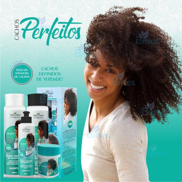 KIT CACHOS PERFEITOS BELL CORPUS COSMÉTICOS ATIVA OS CACHOS - Bittes ...