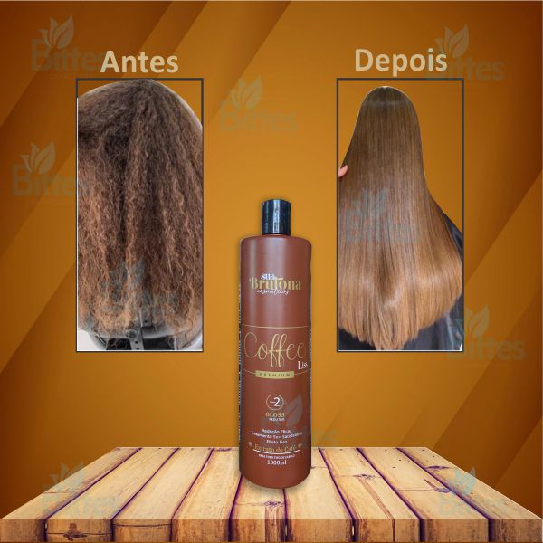 GLOSS REDUTOR COFFEE LISS SUA BRUTONA EFEITO LISO - Bittes Cosmeticos