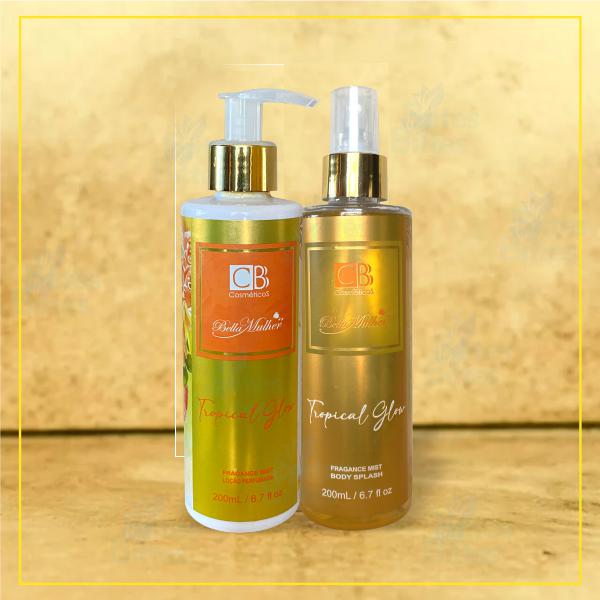 5 KIT TROPICAL GLOW CBB COSMÉTICOS ATACADO - Bittes Cosmeticos
