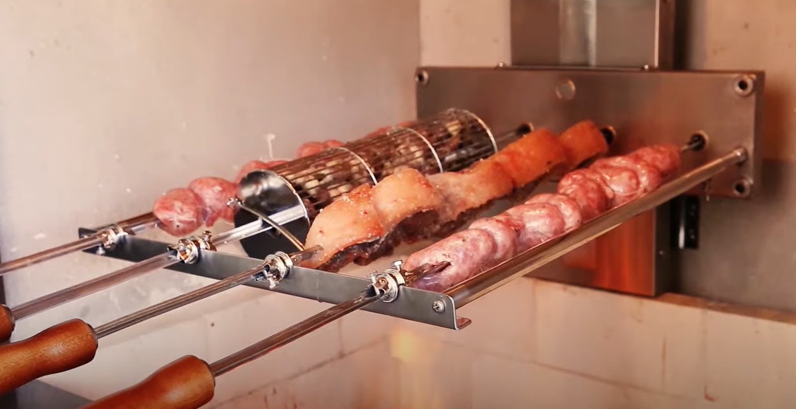 Churrasqueira Rotativa com Elevação Versa Grill - Fire Place - Loja de ...