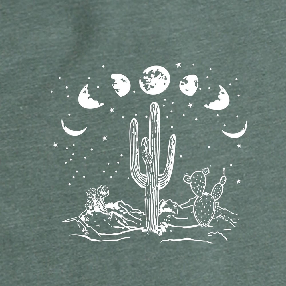 T-shirt galáxia plantas - DevRocket Platinum Moda