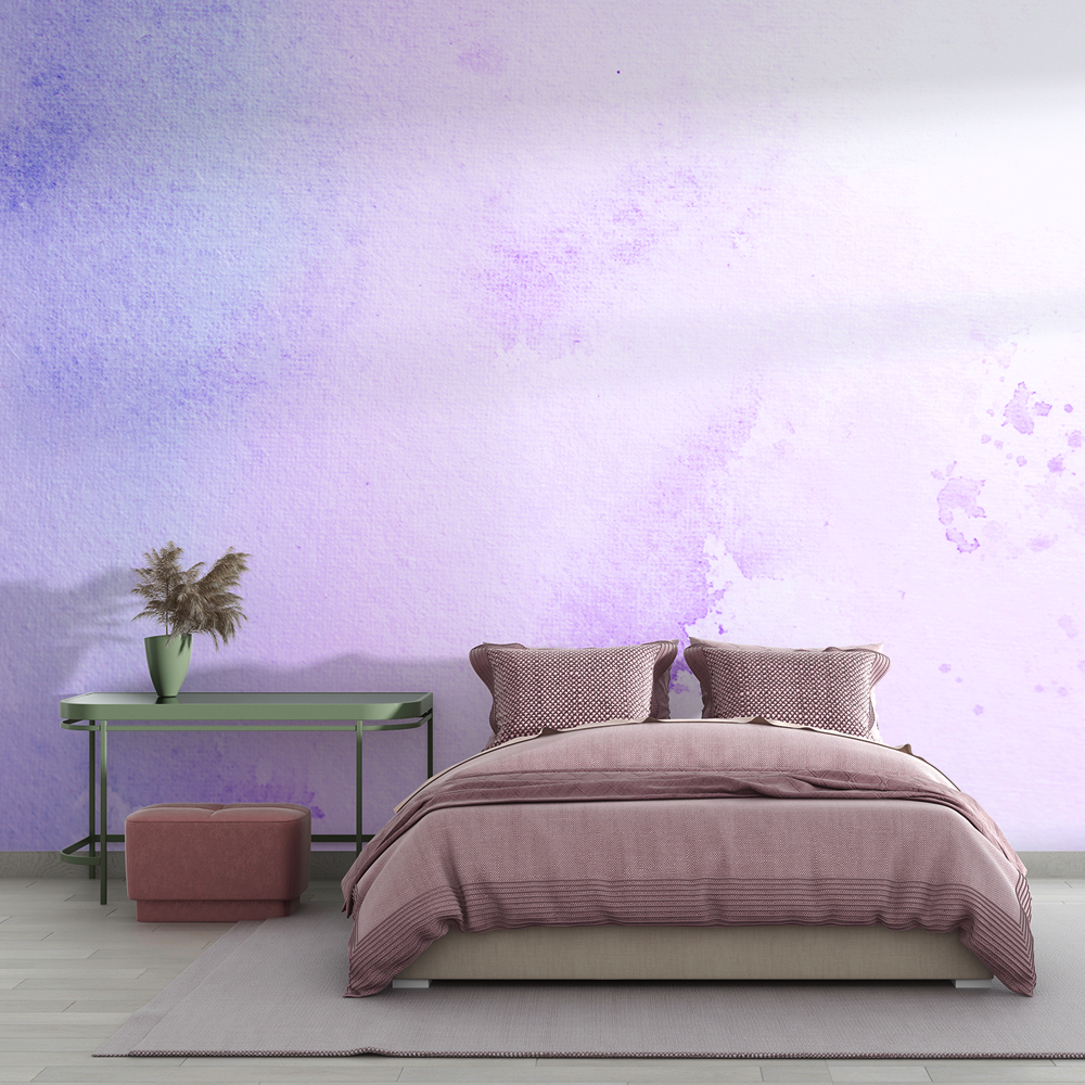 Papel de Parede Aquarela Tons roxo | AloPapers.com.br - Alô Papers