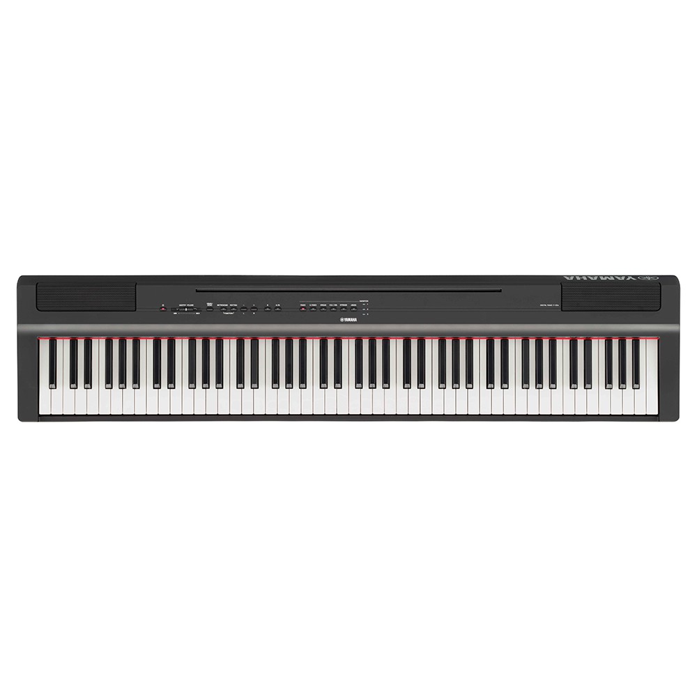 Piano Digital P 125A 88 Teclas Sensitivas com Fonte e Pedal Yamaha ...