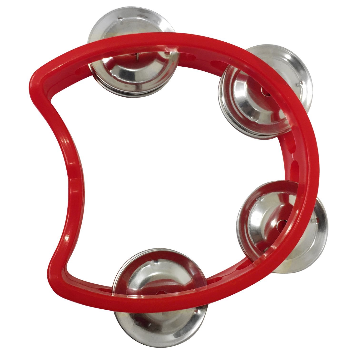 Kit 10 Pandeiros Meia Lua Infantil Vermelho New York - Samba ...