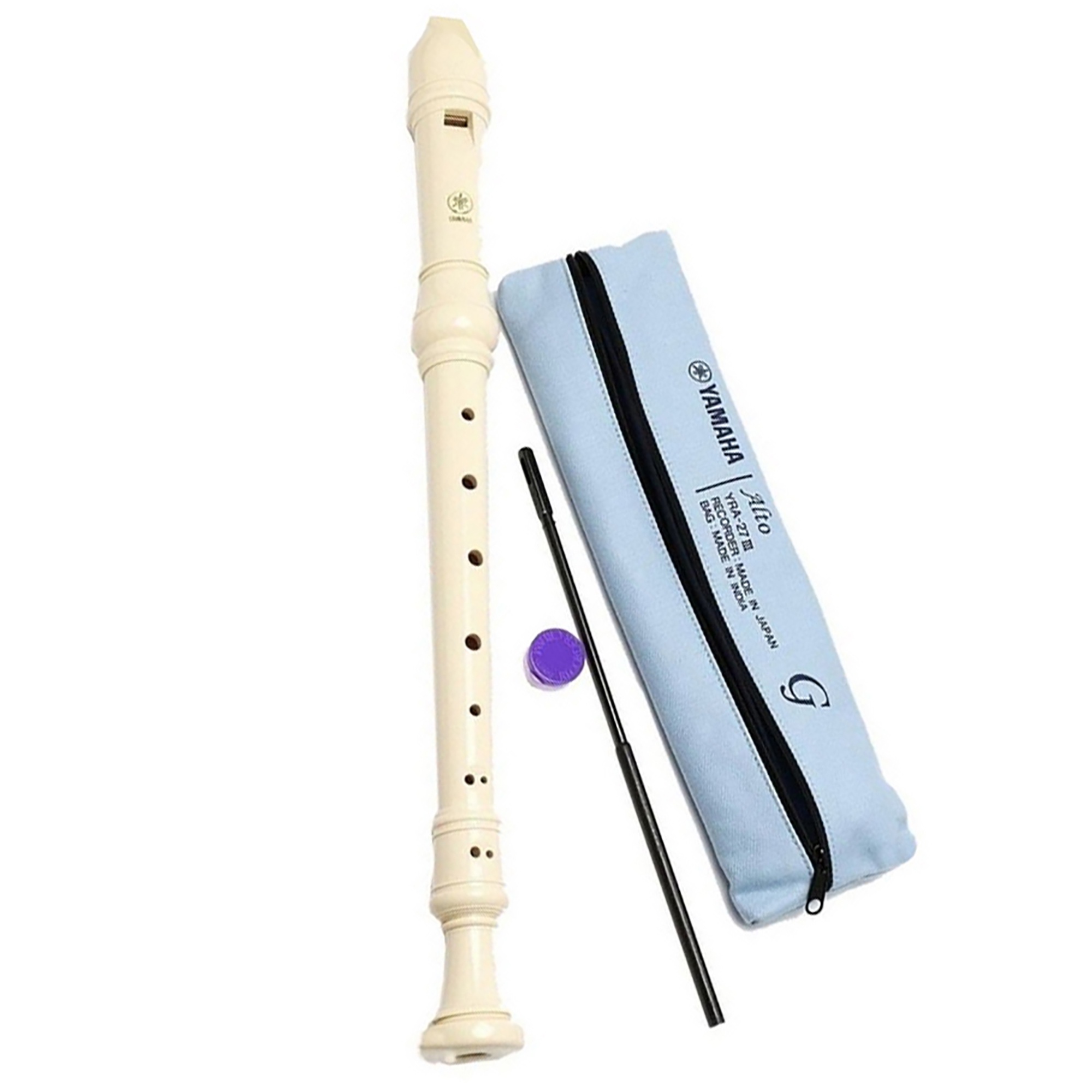 Flauta Doce Contralto Germânica Em F YRA-27III Yamaha - Samba ...