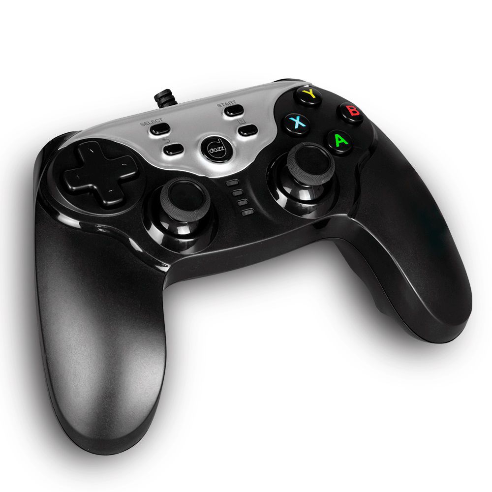 Controle Dazz Dual Shock Cyborg PC/PS3 - LOJA GAMEUP