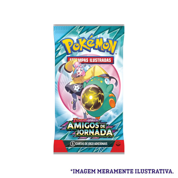 Card Pokémon Booster EV9 Amigos de Jornada - LOJA GAMEUP