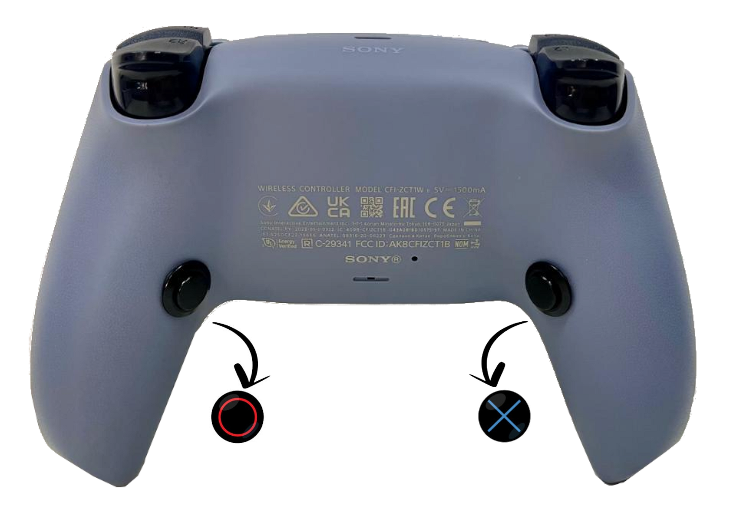 PS5 Controle Pro 12 com Click de Mouse (R2/L2) Sterling Silver - LOJA ...