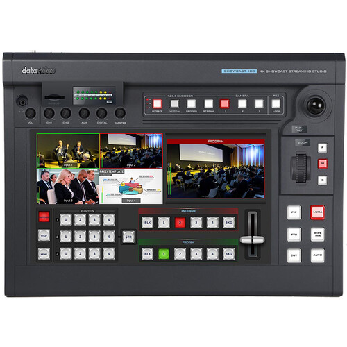 Switch De Produção Datavideo SHOWCAST 100 4K Switcher - Peças para ...