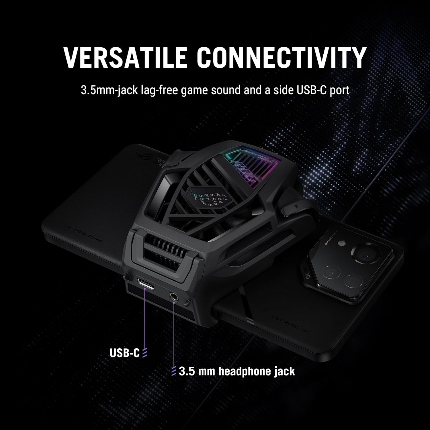 Asus AeroActive Cooler X - ROG Phone 8 Pro - Peças para Computadores e ...