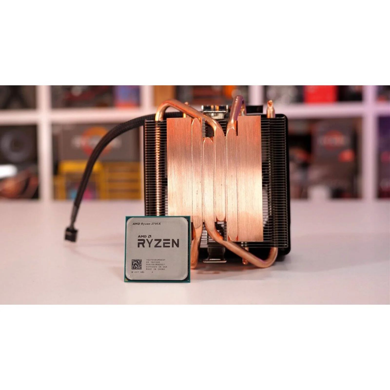 CPU Cooler AMD Wraith Prism RGB Ryzen AM4 - Peças para Computadores e ...