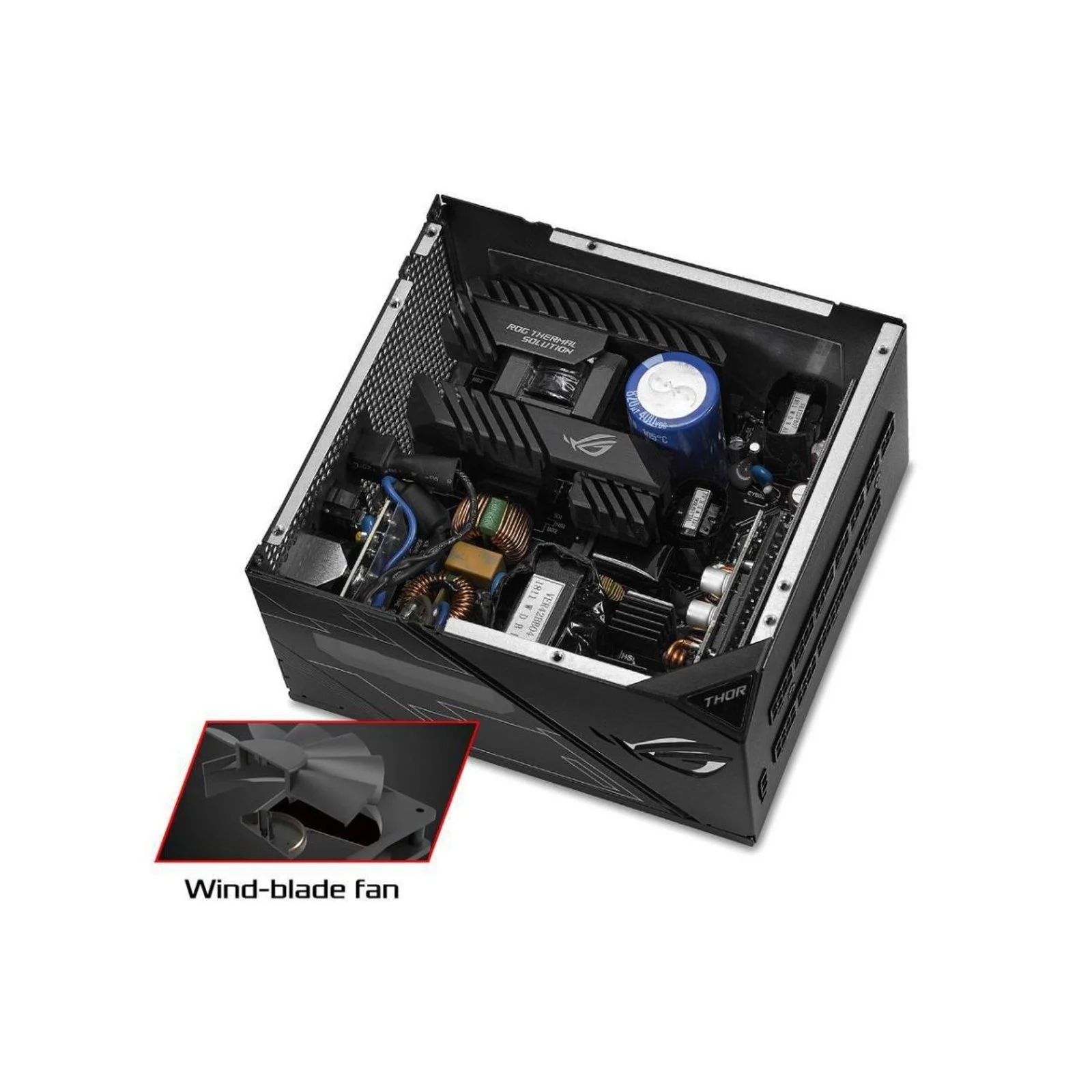 Fonte Asus ROG Thor RGB 850W Platinum Full Modular - Peças para ...