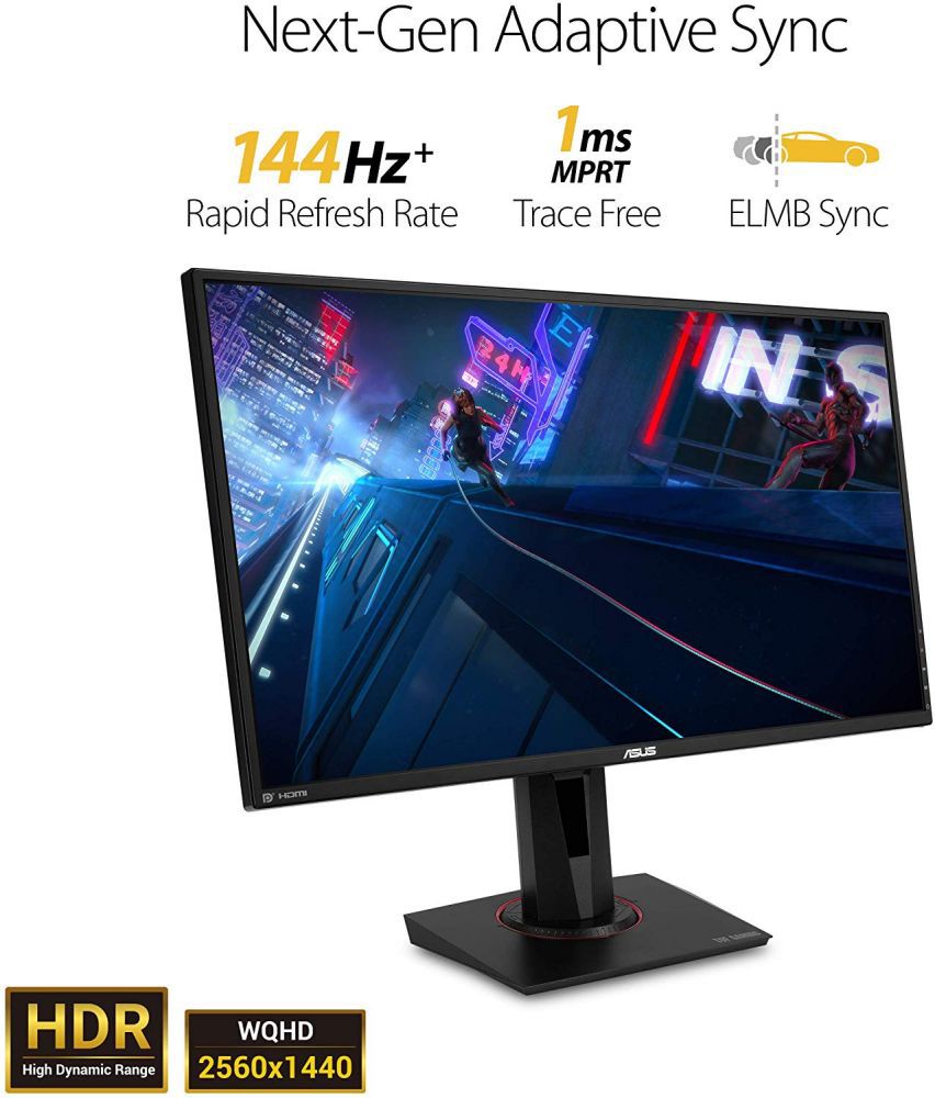 Monitor Asus TUF Gaming VG27AQ 27 Polegadas 155Hz 2560x1440 G-Sync ...