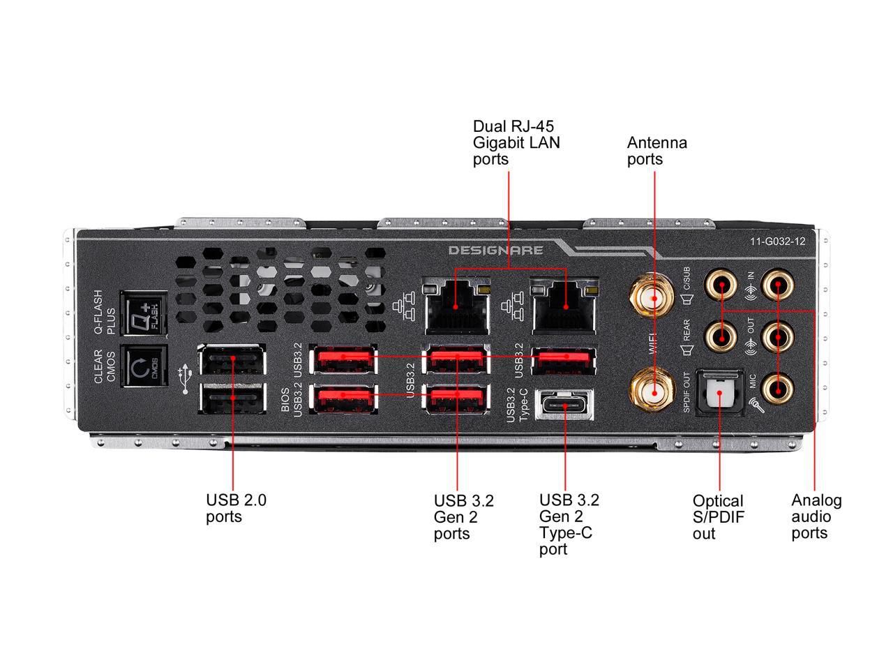 Placa Mãe Gigabyte TRX40 Designare sTRX4 - Peças para Computadores e ...