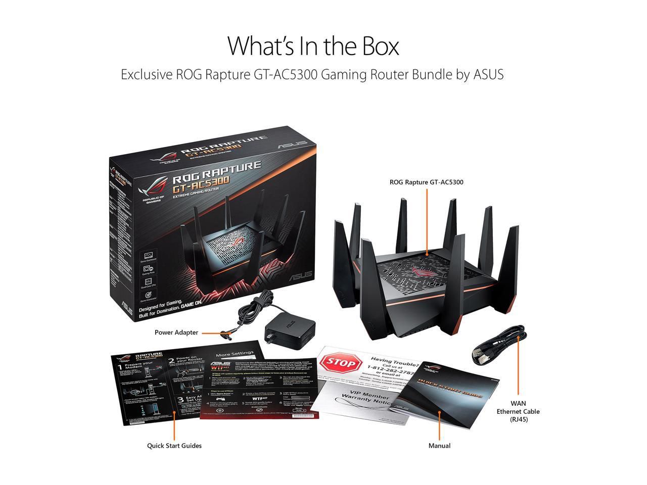 Roteador Asus Rog Rapture GT-AC5300 - Peças para Computadores e ...