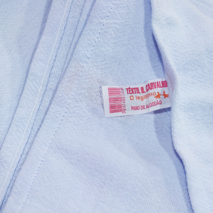 Pano de Copa Pé de Galinha c/ Bainha H Carvalho 1un. 45x66cm - Loja de ...