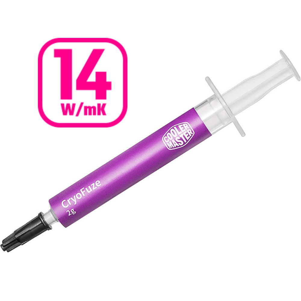 Pasta Térmica Cooler Master CryoFuze 2g Com 14 W/mK - PcCold | Pasta ...