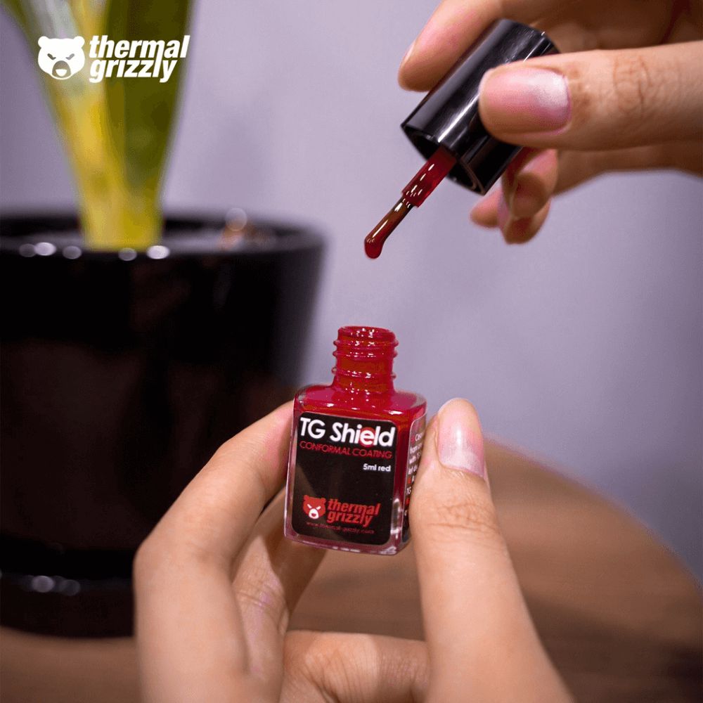 Verniz Protetor Thermal Grizzly Shield, 5ml, TG-ASH-050-RT - PcCold ...