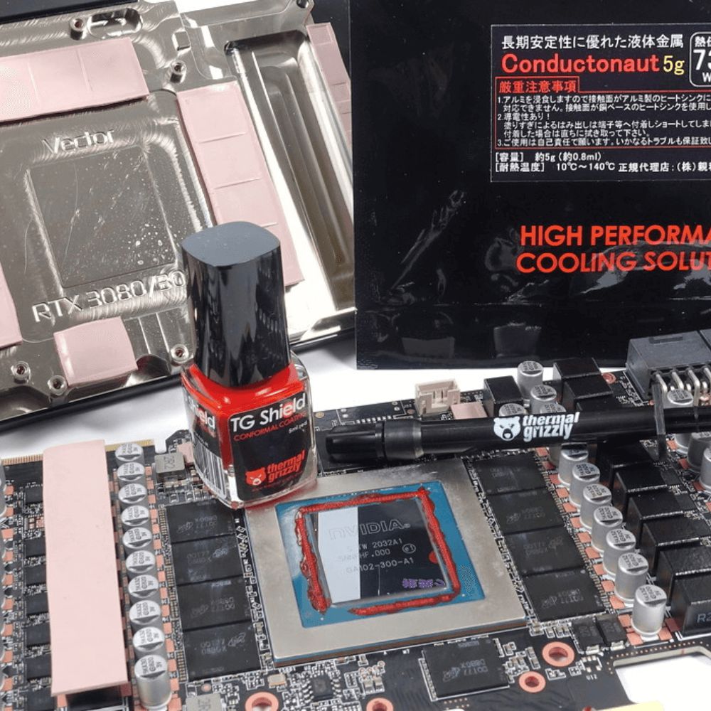 Verniz Protetor Thermal Grizzly Shield, 5ml, TG-ASH-050-RT - PcCold ...